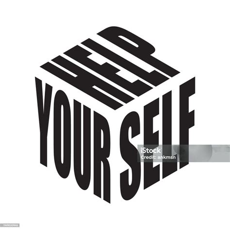 Ilustración De Ayúde Simple Texto Eslogan Camiseta Frases Gráficas