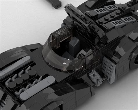 Lego Moc Arkham Asylum Batmobile V2 By Legojoseph Rebrickable