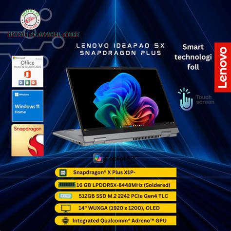 Jual Lenovo Ideapad X In Snapdragon Xplus Gb Gb Touch Win Ohs Kota