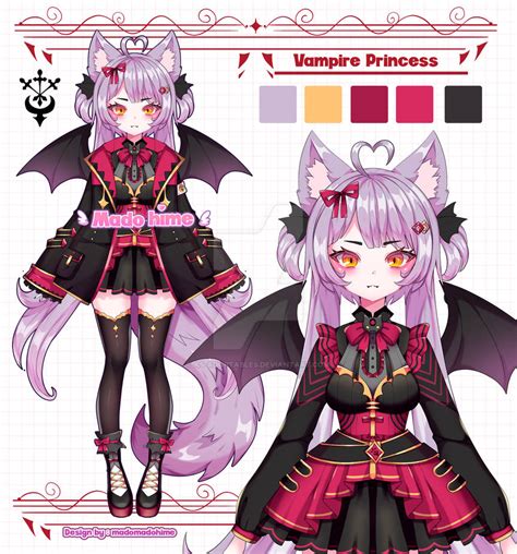 Kemono Vampire Princess Auction Closed By As Adoptables On Deviantart