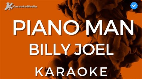 Billy Joel Piano Man Karaoke Youtube