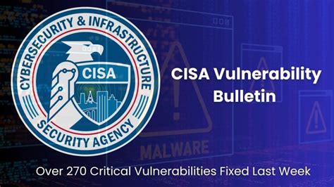 Cisa Listed Over 270 Critical Vulnerabilities That Were Fixed Last Week Whats New Dr Anil