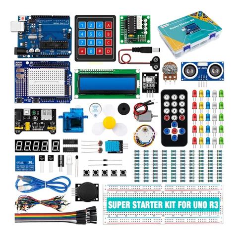 Kit De Inicio Uno R3 Compatible Con Arduino Ide Hosyond Meses Sin Interés