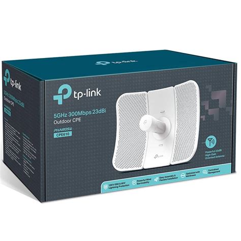Tp Link Cpe610 5ghz 300 Mbps 23 Dbi Outdoor Cpe With Durable Ip65