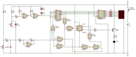 Decade Counter Circuit Diagram