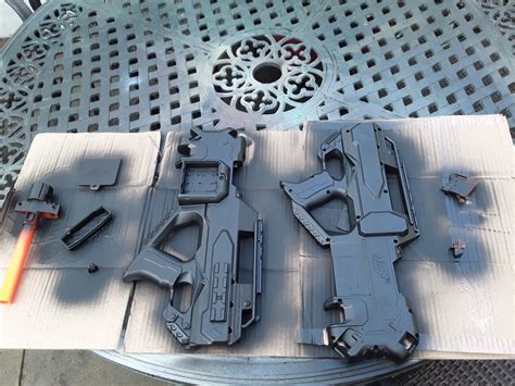 Customized Rayven Blaster Nerf Mod