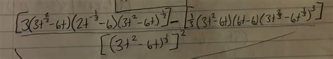 Quotient And Chain Rule I Think I Did All The Calculus Correctly But