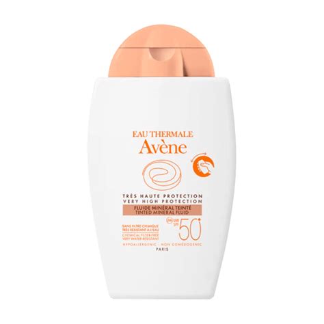 Avene Solar Fluido Mineral Color Spf50 Biocare Tienda Dermatológica