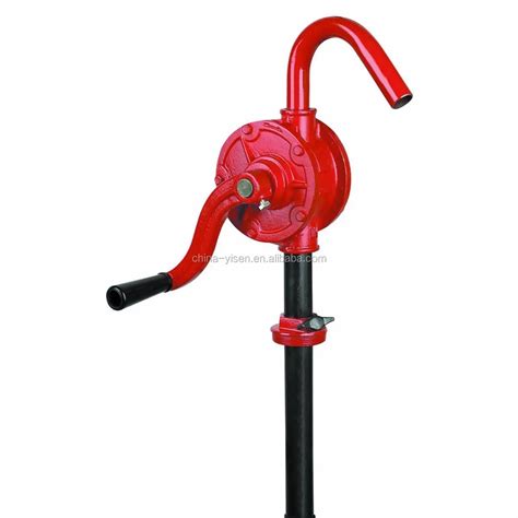 Cast Iron Hand Rotary Oil Pump Efficient Fuel Transfer