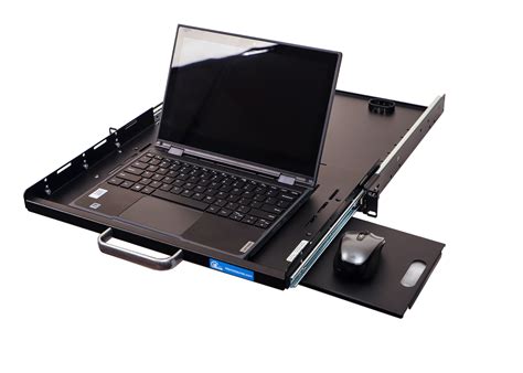 Rsf1111bk21r2k1 1u Compact Rackmount Keyboard Drawer With Pull Out