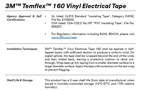 3m Temflex 160 Vinyl Electrical Tape Nanyang Electric Estore