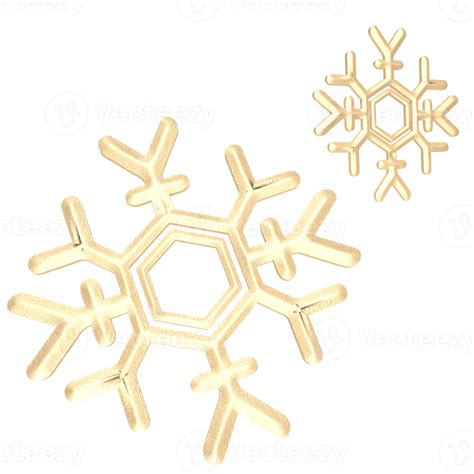 The Snowflake 3d Rendering Png Image 14464863 Png