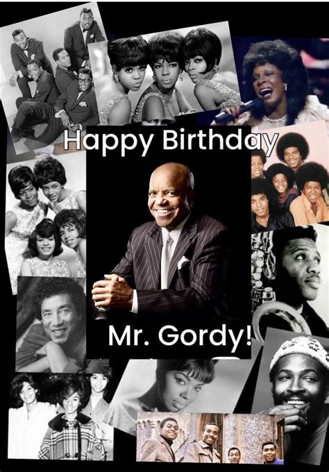 Happy Birthday Visionary Thank The Motortown Revue