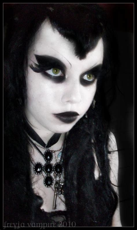 Gotik schminke Gothische schönheit Schönheit
