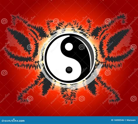 Yin Yang Poster Stock Vector Illustration Of Symbol 16000546