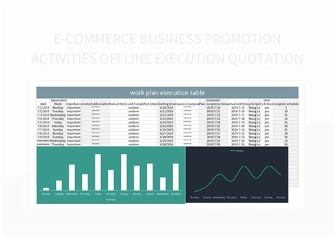 E Commerce Business Promotion Activities Offline Execution Quotation