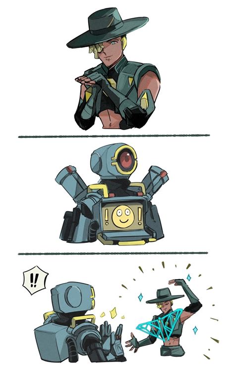 Pathfinder And Seer Apex Legends Drawn By Stack Sack B7 Danbooru