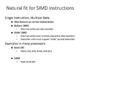 Floating Point And Simd Csci 370 Computer Architecture