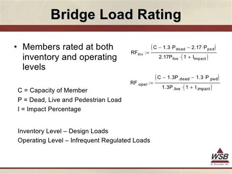 bridge load rating formula at darrell coria blog