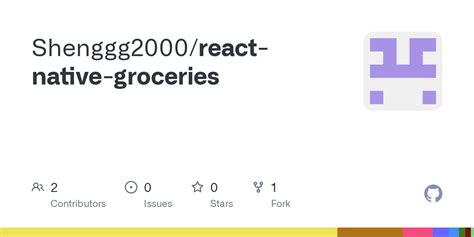 GitHub Shenggg React Native Groceries