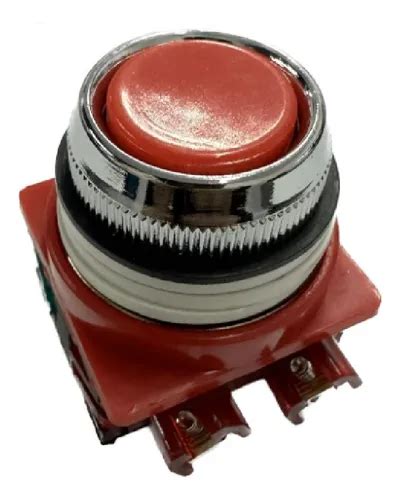 Botão De Comando Jla30 A42 Furo 30mm 1na1nf Vermelho Jng Parcelamento Sem Juros