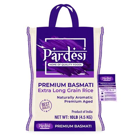 Arroz Basmati De Grano Extra Largo Premium Lb Sabor Arom Tico Calidad De Restaurante