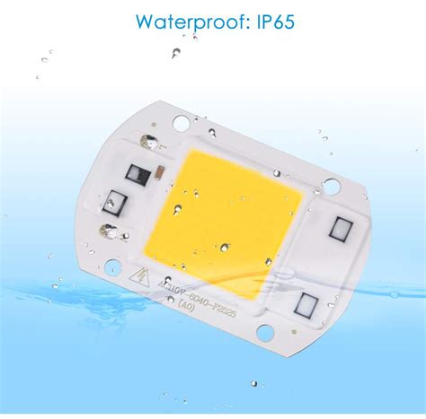 Pcs High Brightness LED COB LED Light AC V W W DYNOKART