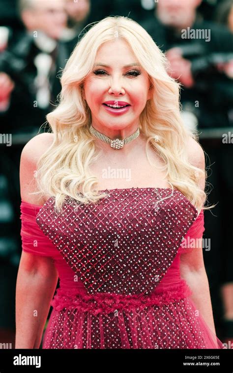 Cannes France 14 May 2024 Lady Monika Bacardi Arrives On The Red