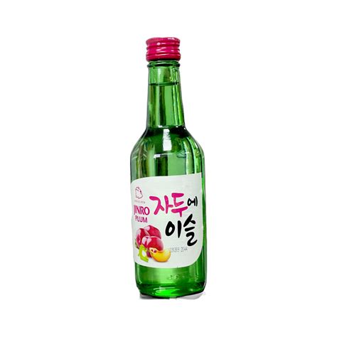 Jinro 真露梅子味烧酒 350ml Jinro Chamisul Plum 13 Alc Vol Unimart Asian Supermarket