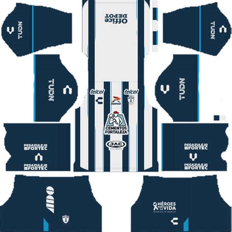 CF Pachuca DLS Kits Logo 2025 26 DLS Kit S Logo S