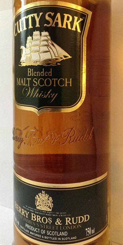 Cutty Sark Blended Malt Scotch Whisky Ratings And Reviews Whiskybase