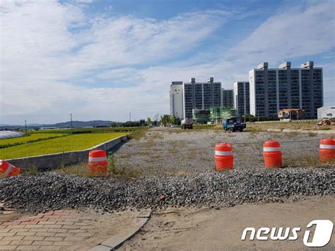 예산군 신례원 일원 도시계획도로 개설사업 착공