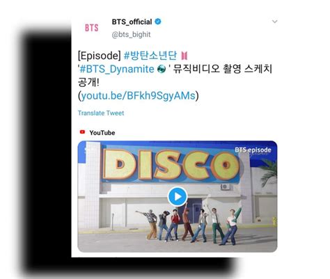 A New Bangtan Episode Dynamite MV Shooting Sketch By BTS Park Jimin Amino