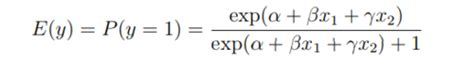 chapter 5 logistic regression flashcards quizlet
