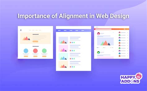 principles of alignment in web design types and examples