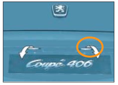 Не горит правая лампочка подсветки номера — Peugeot 406 Coupe, 2 л ...