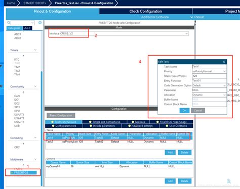 Stm32cubemxfreertos学习（一）——led闪烁cubemx的timebase Source Csdn博客