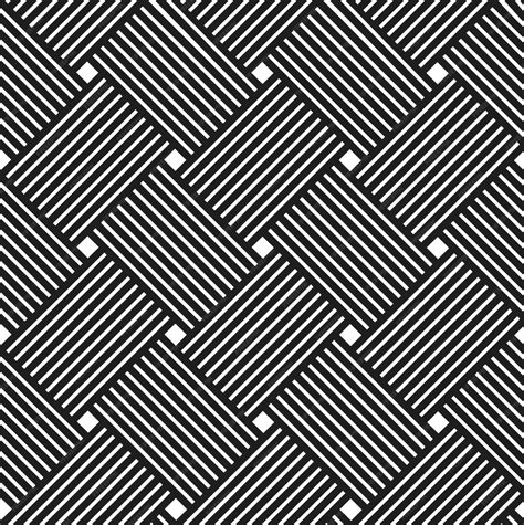 Premium Vector Seamless Vector Weaving Pattern Linear Background With Crossed Lines Textile