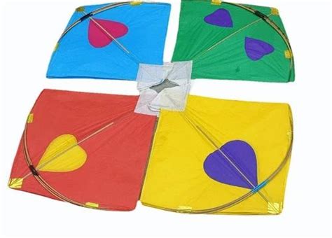 Multicolor Manjola Rampur Printed Paper Kite Shape Square At Rs 390