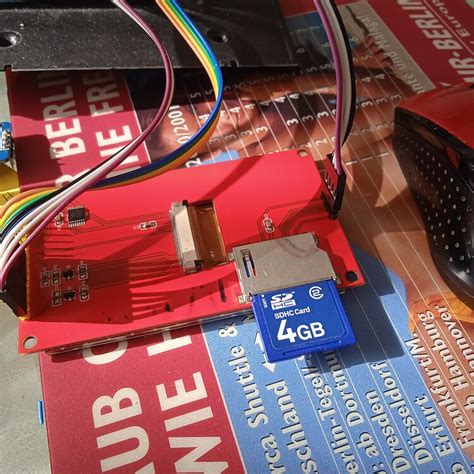 Probleme Mit Zoll Spi Tft Display Und Sd Kartenmodul Am Esp Wroom