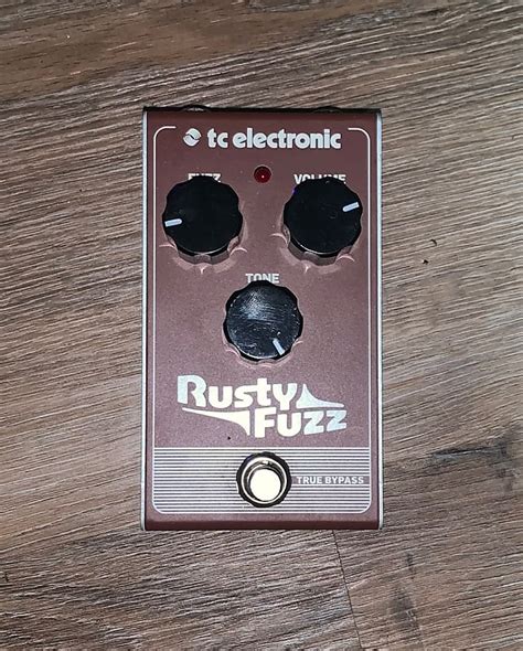 Tc Electronic Rusty Silicon Fuzz Pedal Reverb