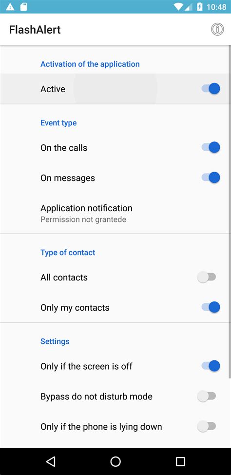 Flash Alert Call And Message Blink The Terminal When Receiving A