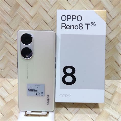 Jual Oppo Reno T G Ram GB GB Handphone Second Fullset Original Shopee Indonesia