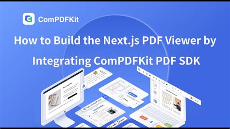 how to build the next js pdf viewer compdfkit pdf sdk web youtube