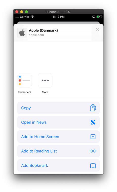 Feature Ios 13 Dev Beta 1 New Safari Share Sheet Riosbeta