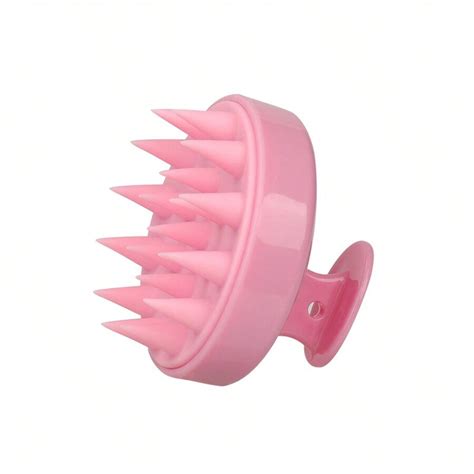 Silicone Shampoo Brush Head Scalp Massage Comb Hair Washing Comb Body