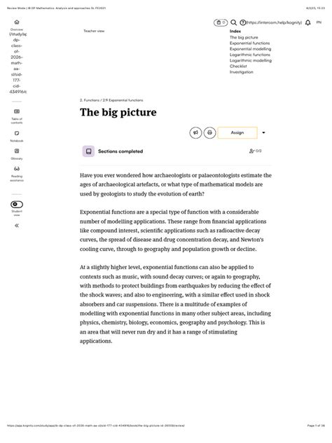 Review Mode Ib Dp Mathematics Analysis And Approaches Sl Fe2021 Pdf