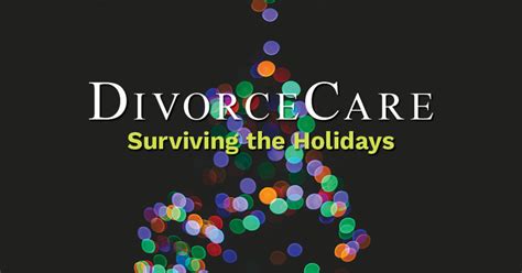 Divorcecare Surviving The Holidays Calvary Church Roseville Mn