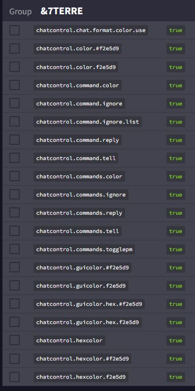 Can T Use Hexcolor Issue Kangarko Chatcontrol Red