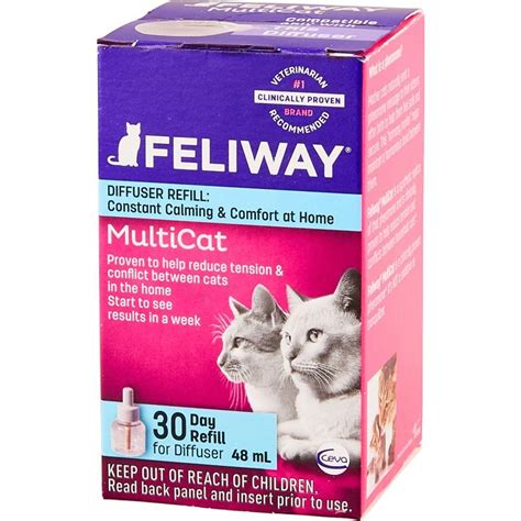 Feliway Diffuser Plug In Refill For Cats Cat Calming Allivet